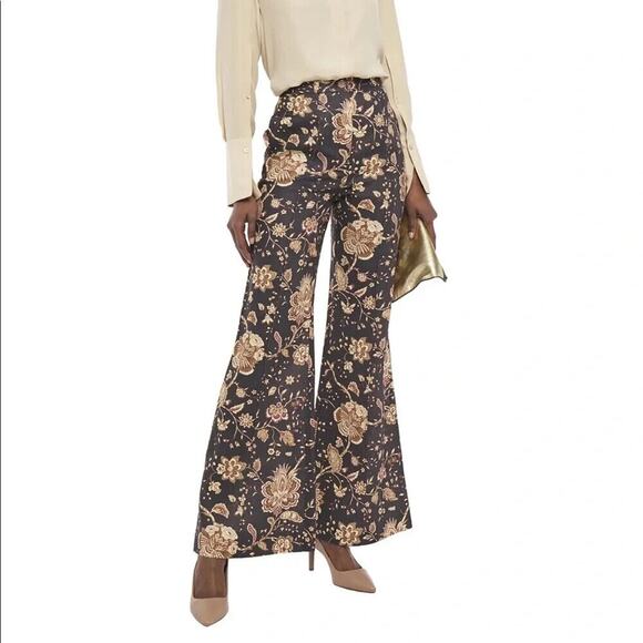 Zimmermann | Pants & Jumpsuits | Zimmermann Floral Print Wide Leg Pants ...